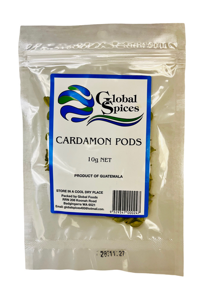Cardamom Pods Packet 10g – Whittingtons