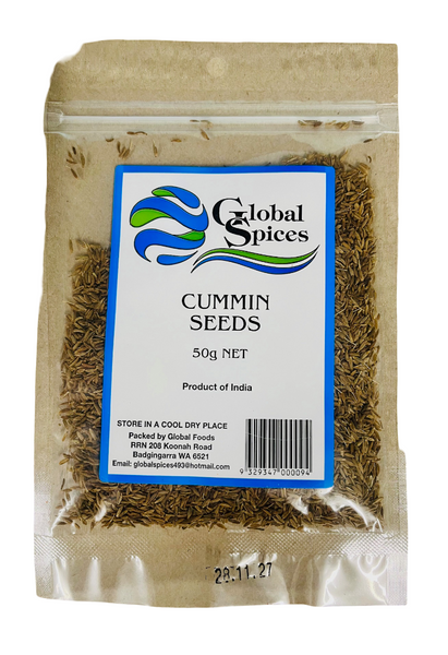 Cumin Seed Packet 50g – Whittingtons