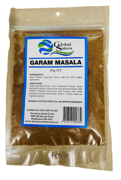 Garam Masala Packet 50g – Whittingtons