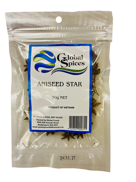 Star Anise Whole Packet 30g – Whittingtons