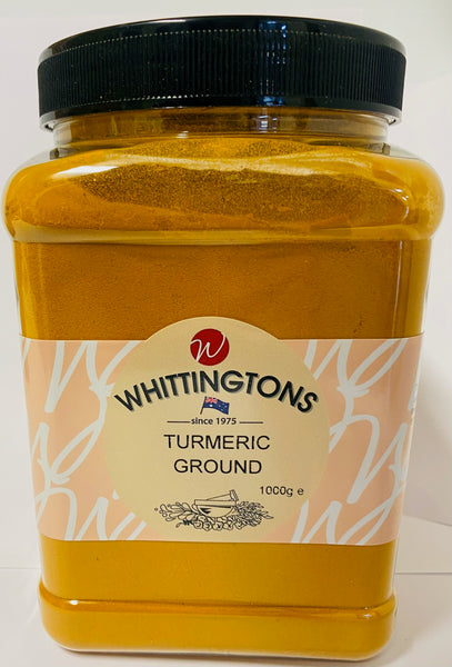 Turmeric Ground 1000g ( Food Service Large Canister ) – Whittingtons