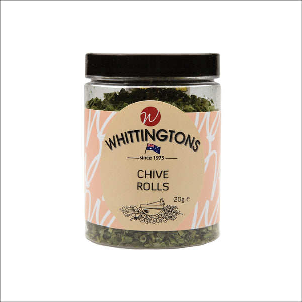 Chive Rolls 20g – Whittingtons